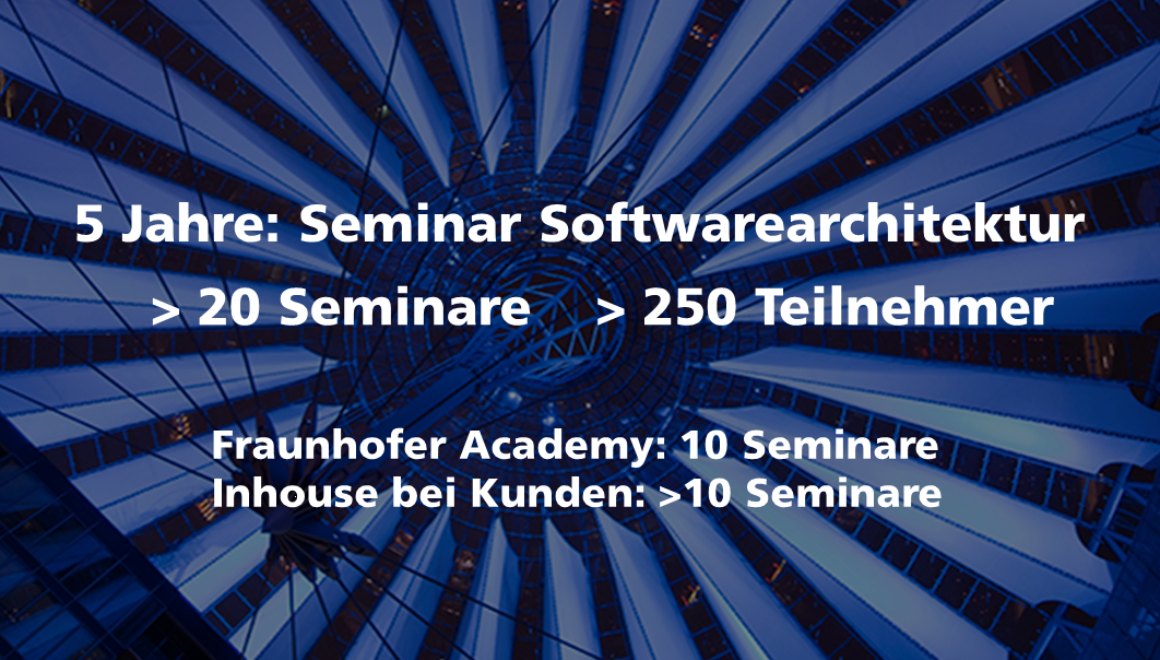 5 Jahre: Seminar Softwarearchitektur - Blog des Fraunhofer IESE